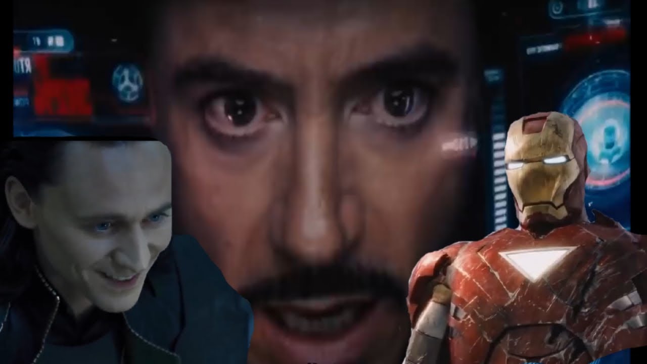 Iron Man VS Loki || The Fight || The Avengers - YouTube