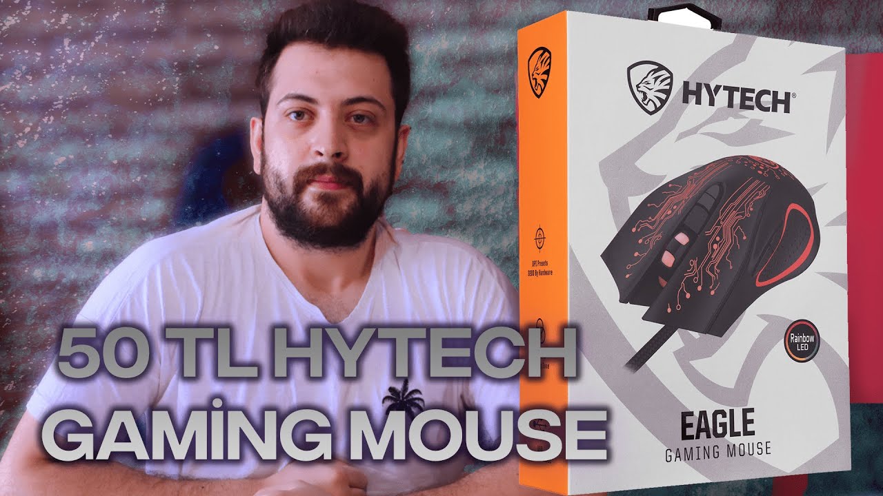50 TL' YE Hytech Hy-X8 Eagle GAMİNG MOUSE | 2021 - YouTube