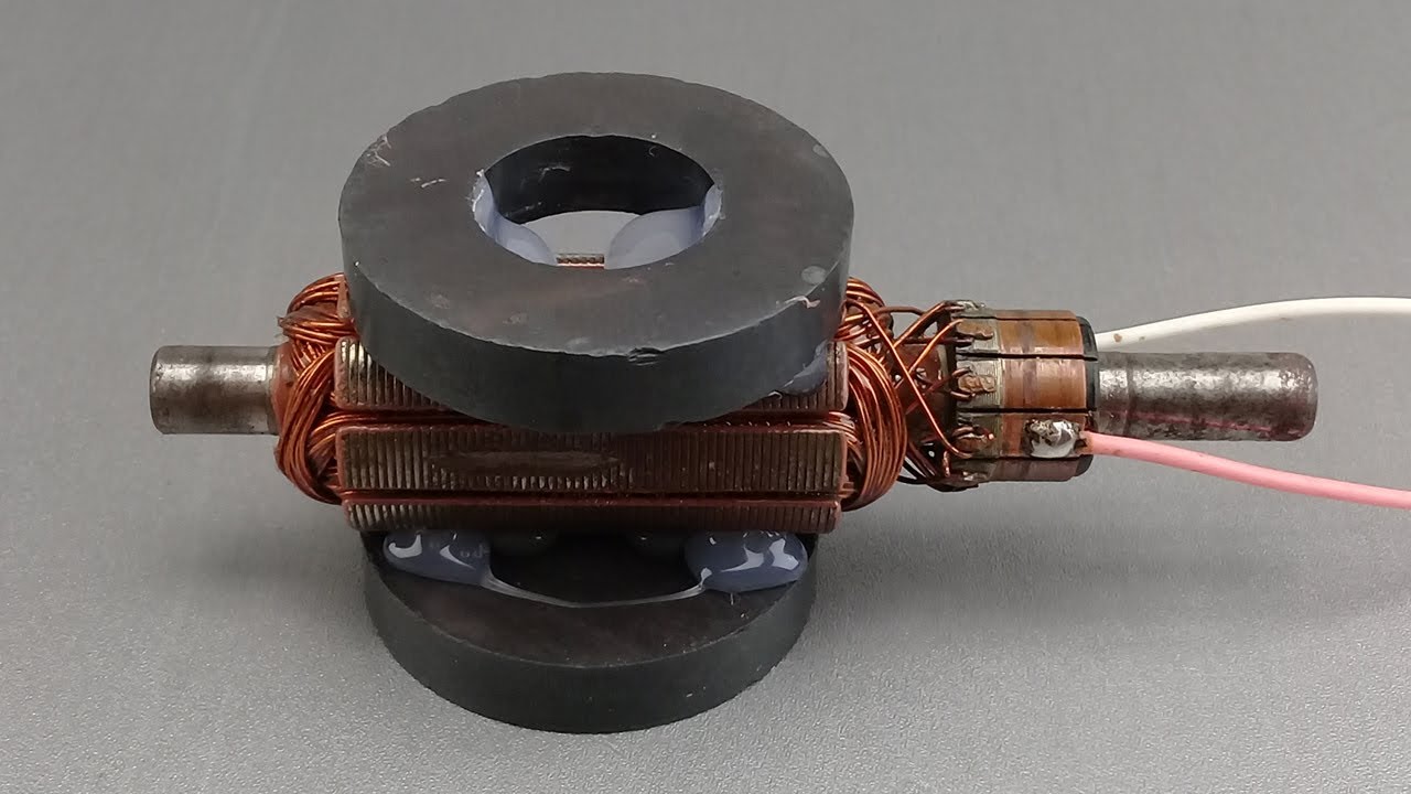 Free Energy Generating electricity Using Armature - YouTube