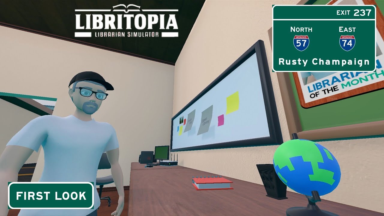 Libritopia: Librarian Simulator Early First Look - We Have Our Own ...