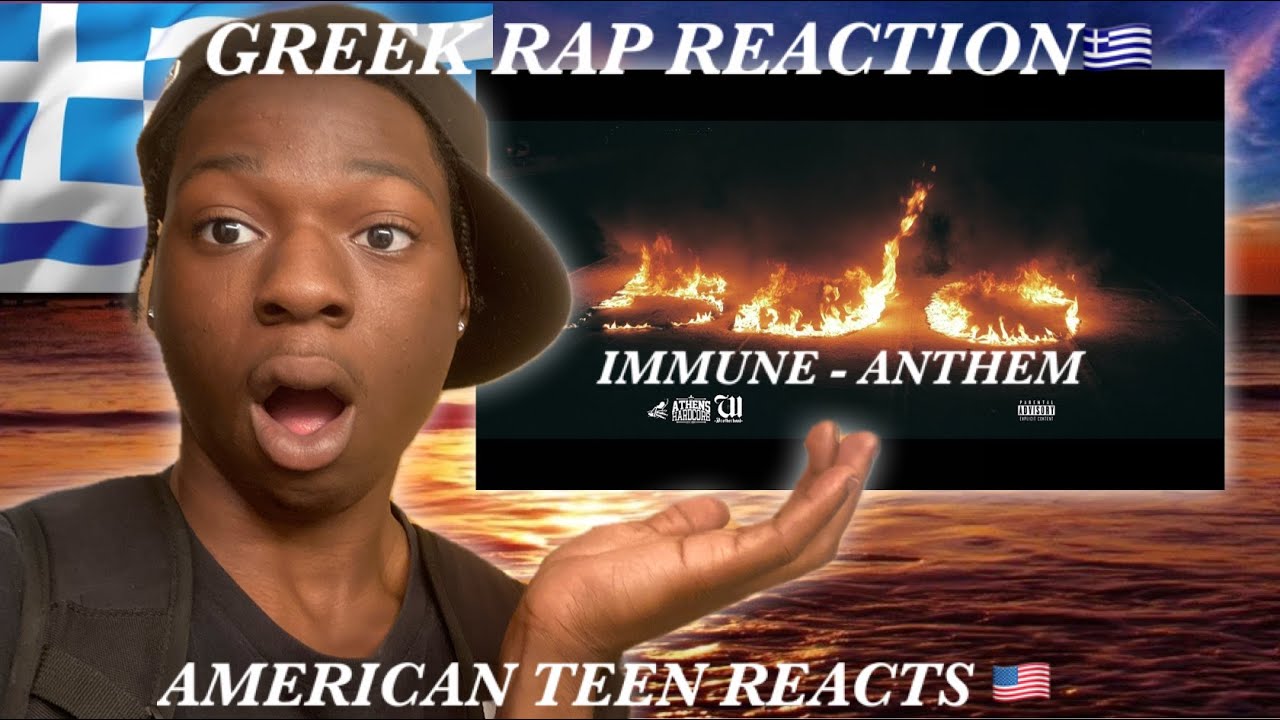 FIRST ENGLISH REACTION TO GREEK RAP! Immune - Anthem (Official Music ...