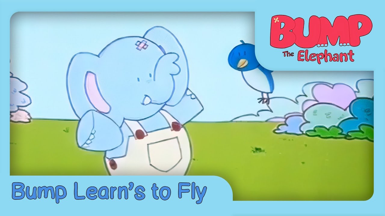 Bump the Elephant - Bump Learn's to Fly (HD) - #BBCChildren #Nostalgia ...