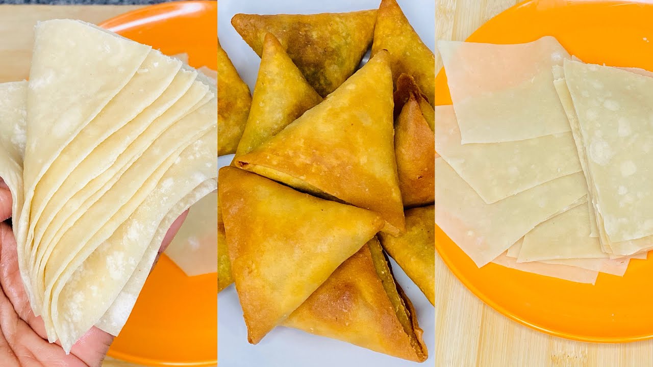 Samosa Sheets | How To Make Samosa Pockets at Home | Samosa Recipe ...