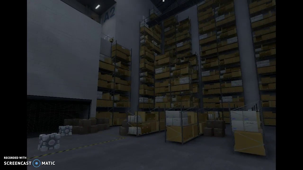 How to get onto the cargo lift floor (The Stanley Parable) - YouTube
