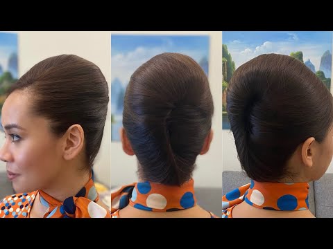 Easy French Twist for Medium to Long Hair ***MY UPDATED FRENCH***
