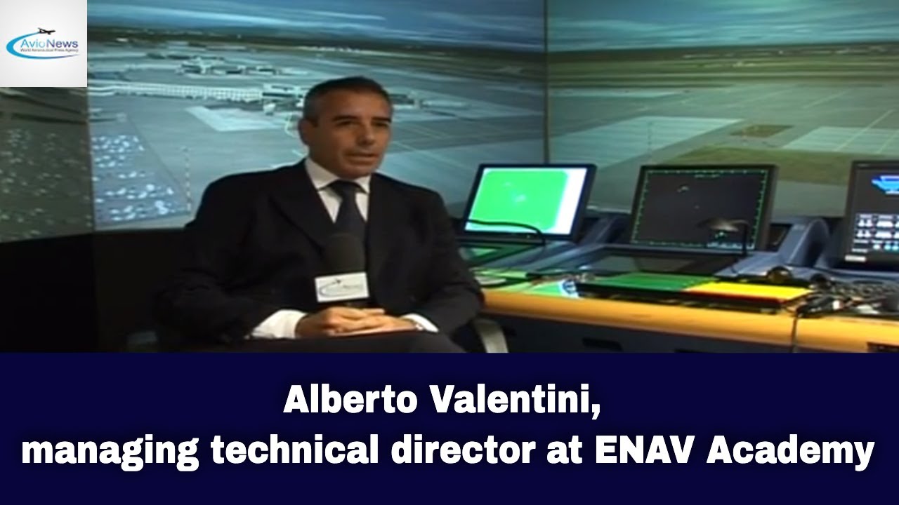 Alberto Valentini, managing technical director at ENAV Academy - YouTube