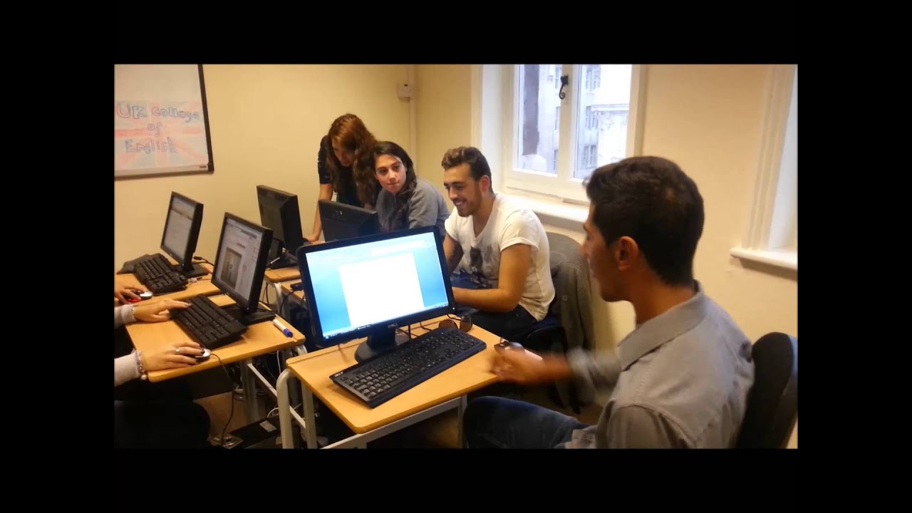 A Normal Day at UK College of English - YouTube