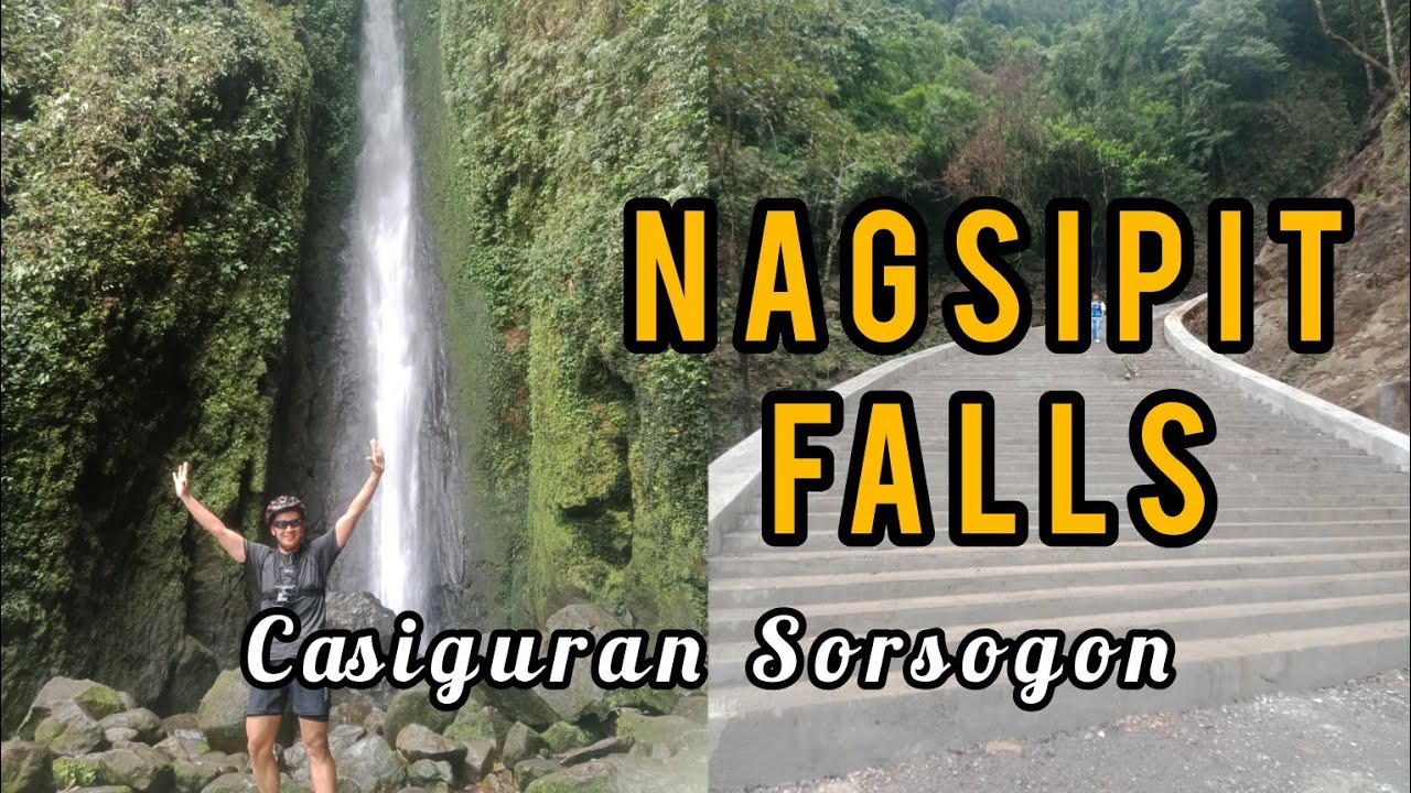NAGSIPIT FALLS Casiguran, Sorsogon #sorsogon #casiguransorsogon - YouTube