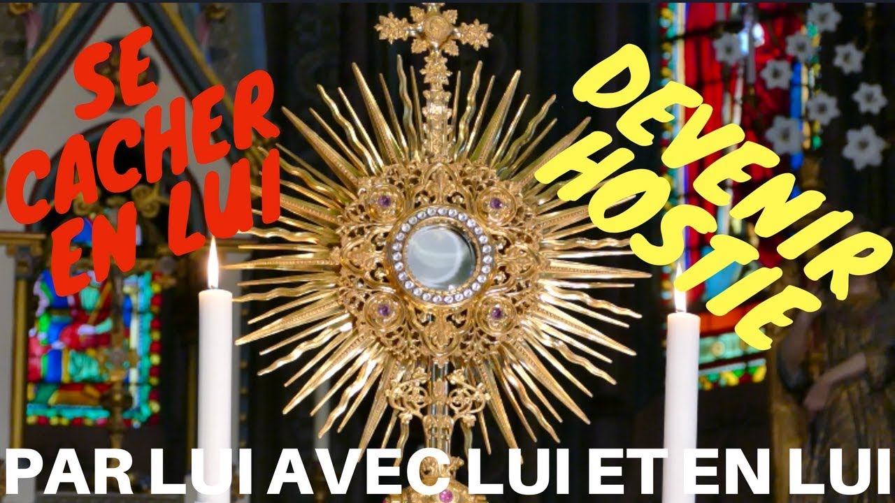 ADORER JÉSUS DANS L'HOSTIE? OUI, MAIS ON FAIT QUOI? PEUT ON NOURRIR ...