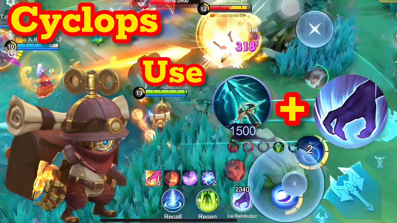 Cyclops jungle retribution + sky pie 🤭#mlbb #mobilelegend - YouTube