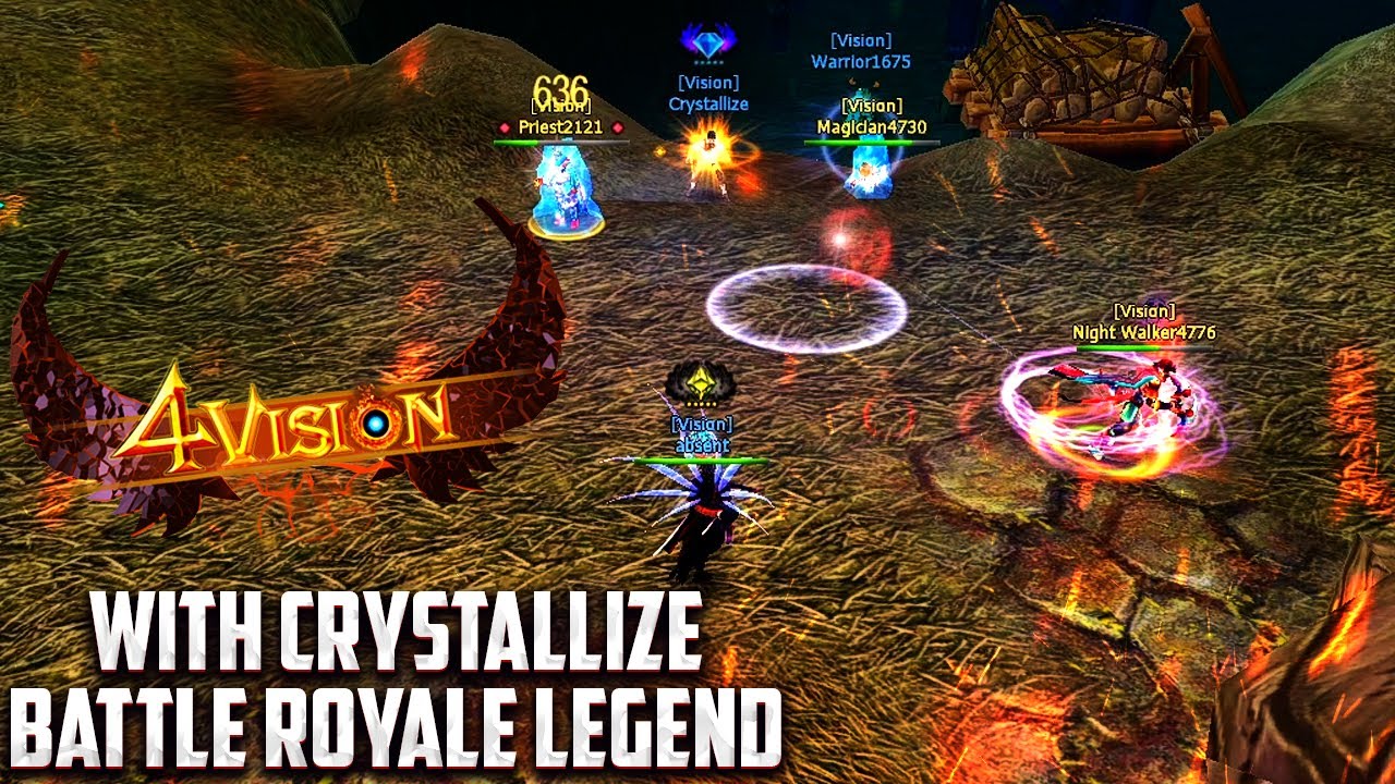 Won With One Of The BEST Battle Royale Mages in 4Story History | With ...