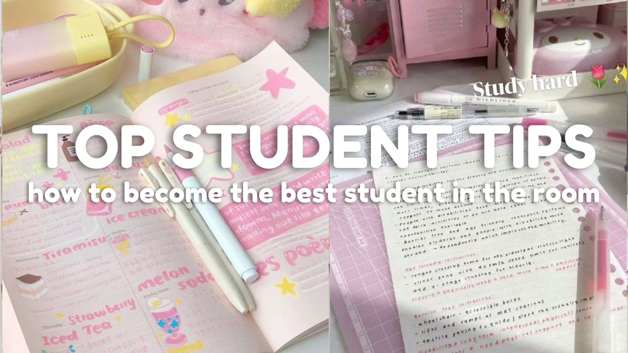 how to become the best student in the room 📙🏫 top student tips - YouTube