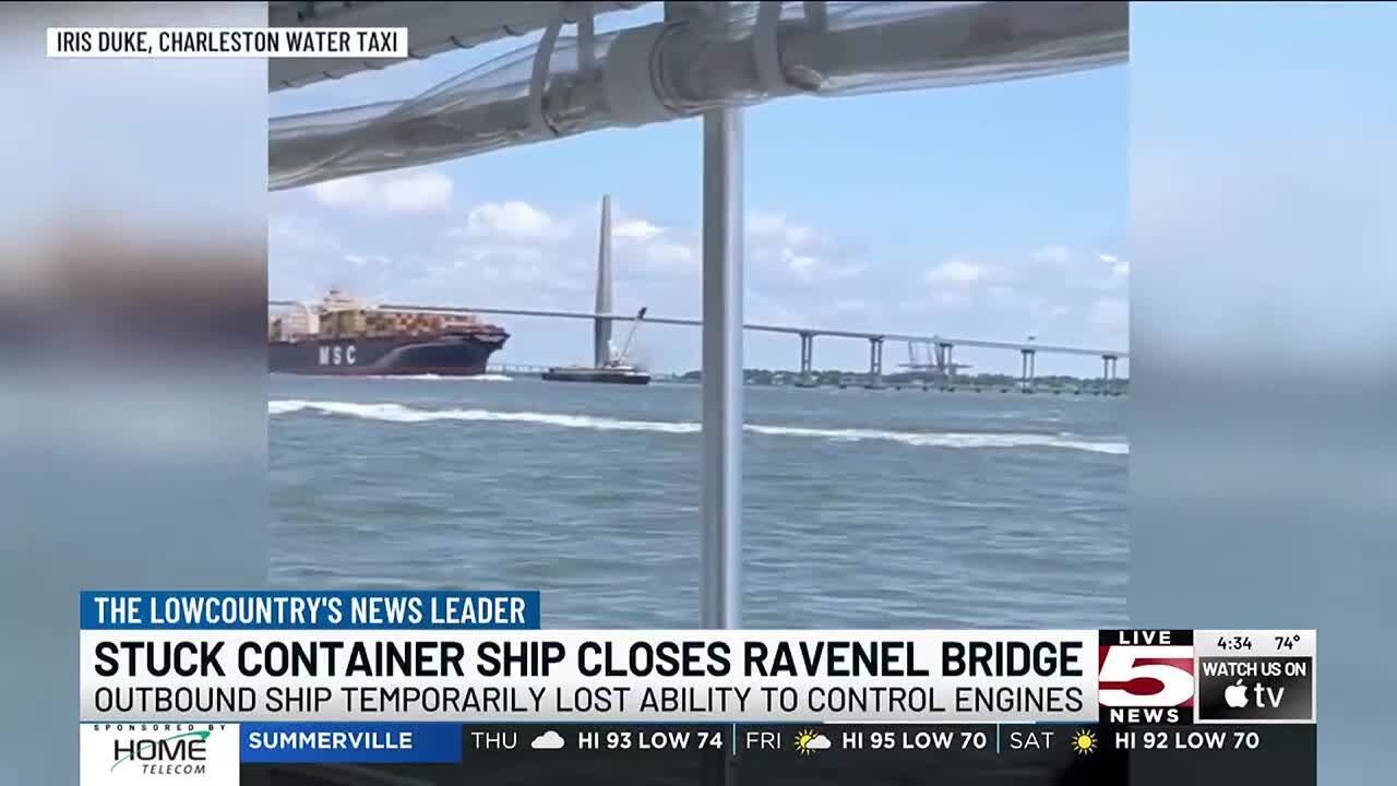 VIDEO: Container ship stuck on ‘full throttle’ prompted temporary ...