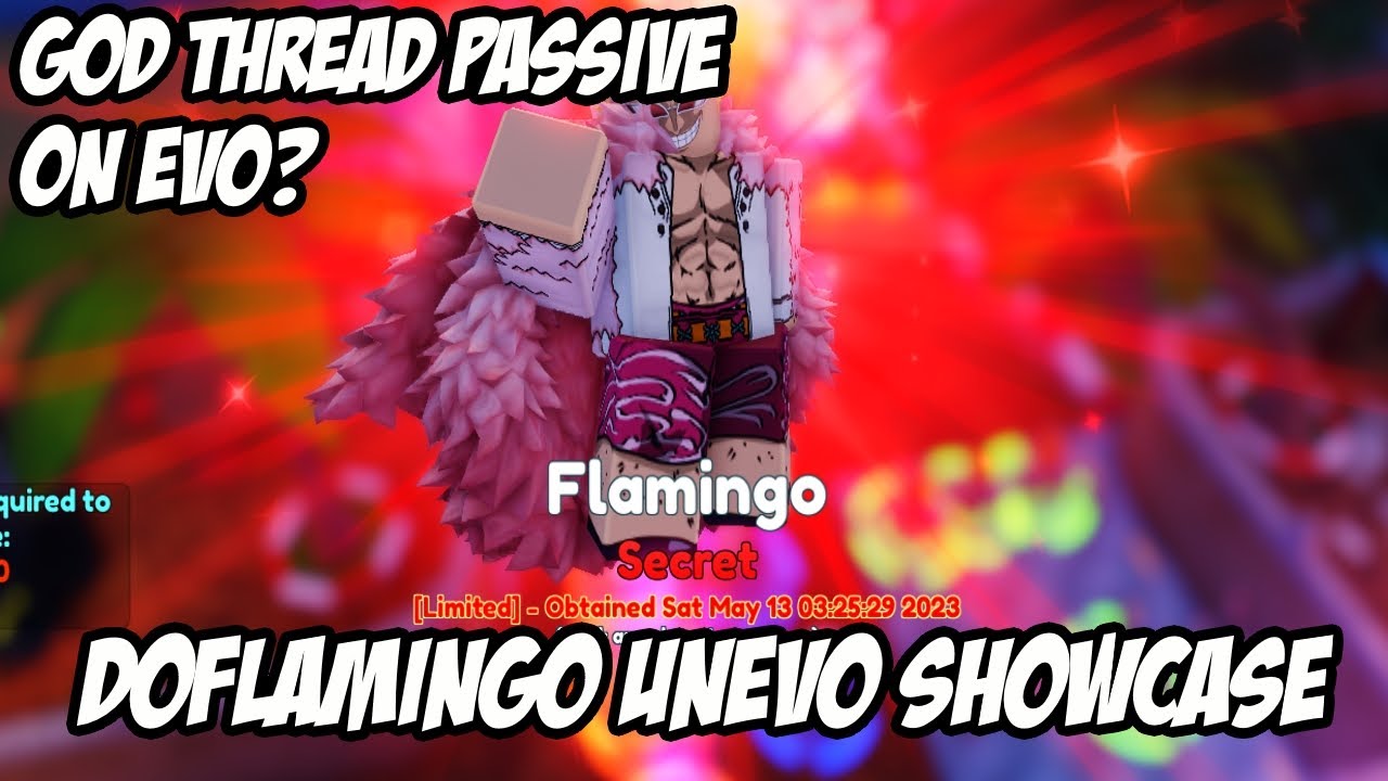 ANIME ADVENTURES UPDATE 13 DOFLAMINGO UNEVO SHOWCASE - GOD THREAD? (3 ...