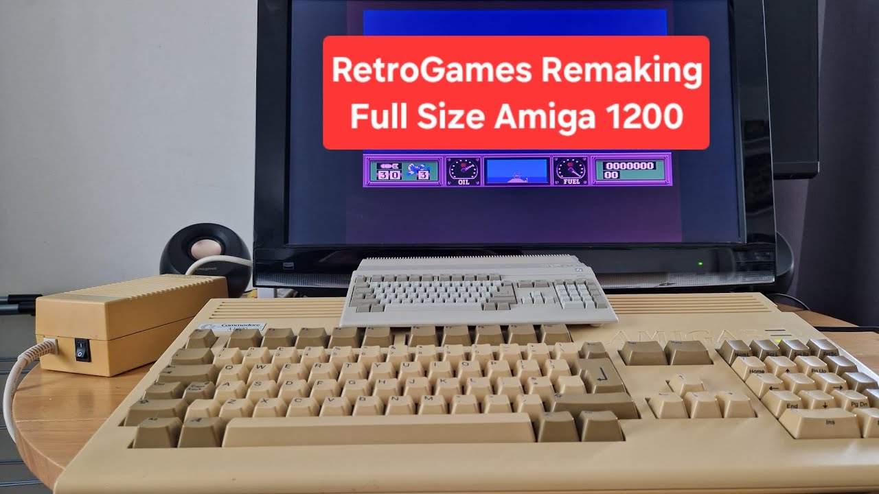 RetroGames A1200 Full Size Amiga 1200 announced - YouTube