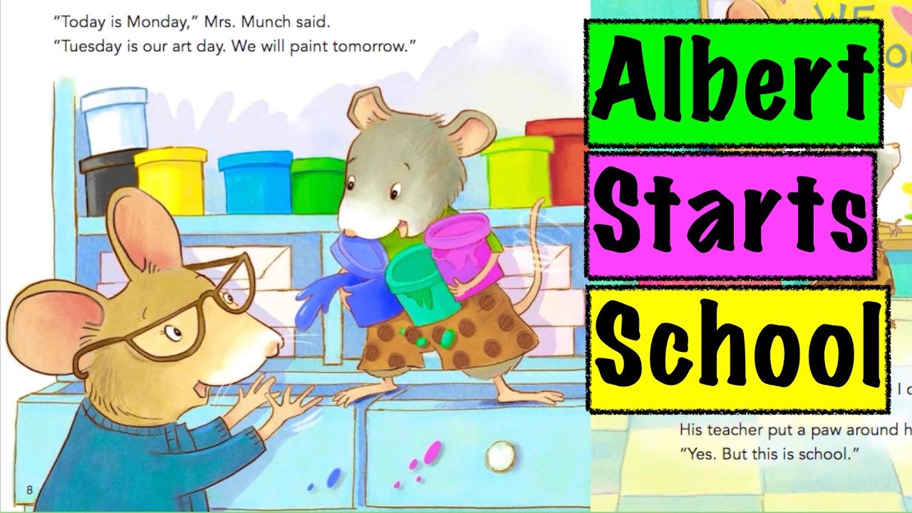 Read Aloud STORY: Albert Starts School - YouTube