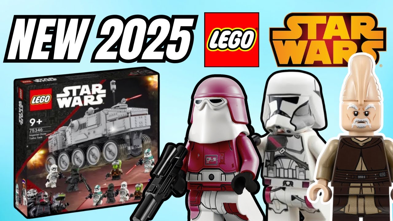 NEW SUMMER 2025 LEGO Star Wars CLONE TURBO TANK Set Leaks! + Galactic ...