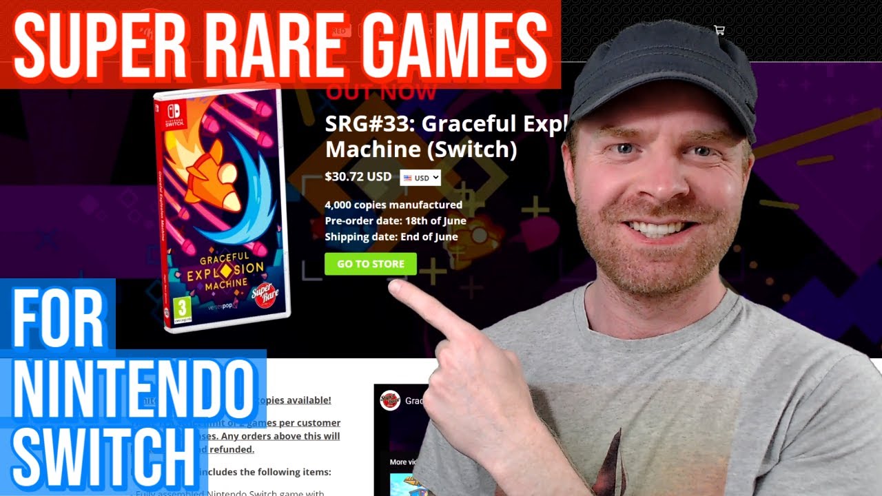 Super Rare Games for Nintendo Switch - YouTube