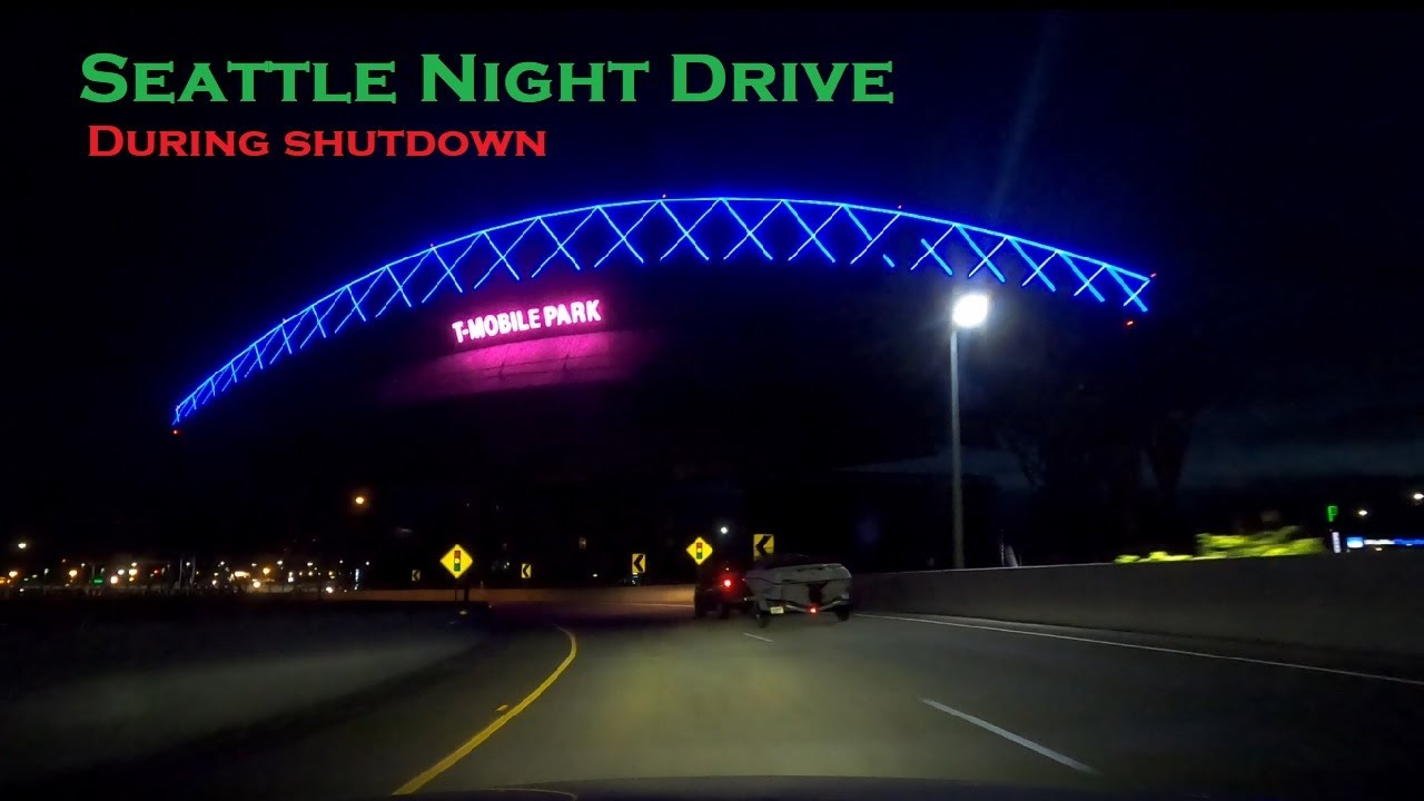 Seattle, Washington | Night Drive | Corona Shutdown | Memorial Day ...