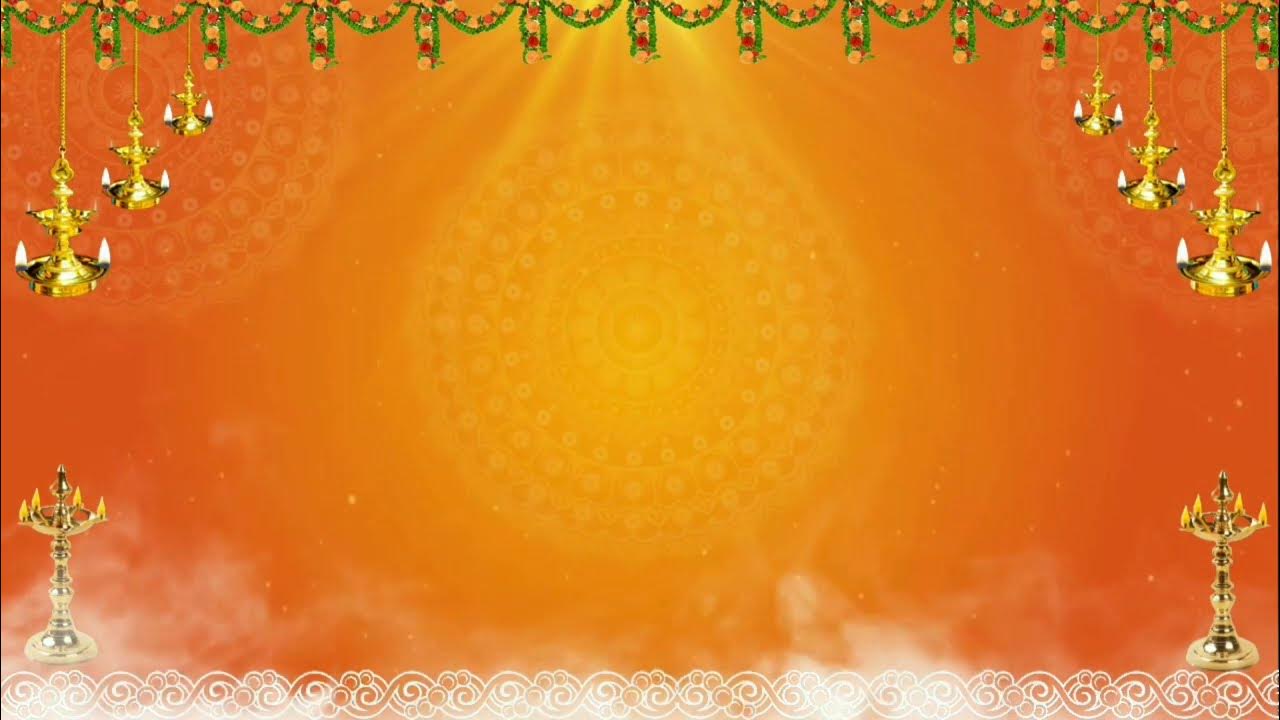 Thoranam Video Background hd | Indian Devotional Video Background hd ...