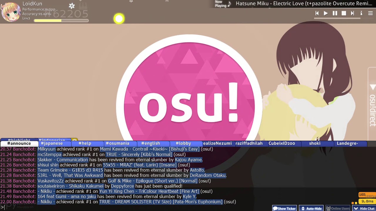 Uh... osu direct is broken no clickbait :^)) - YouTube