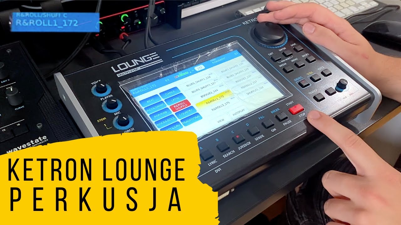 KETRON LOUNGE - Perkusja Audio i MIDI - YouTube