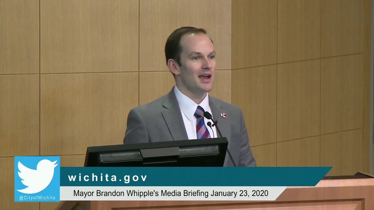 City of Wichita - Mayor Brandon Whipple's Media Briefing January 23 ...