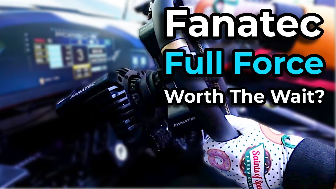 Fanatec Full Force Is FINALLY Here! iRacing First Impressions on ...
