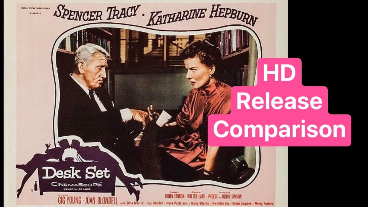 Desk Set (1957) HD Release Comparison - YouTube