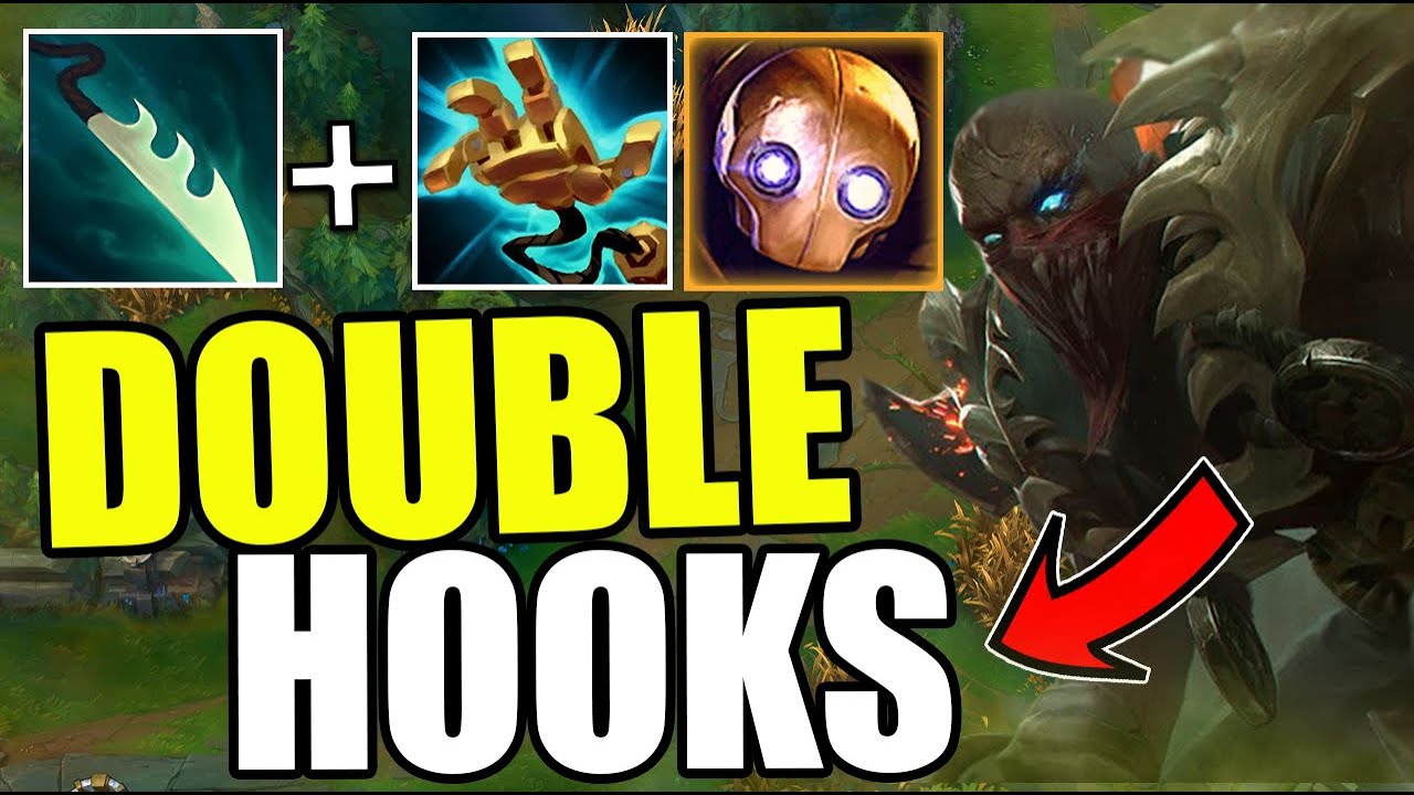 INFINITE HOOKS?? Pyke & Blitzcrank = The Most BROKEN Bot Lane Combo ...
