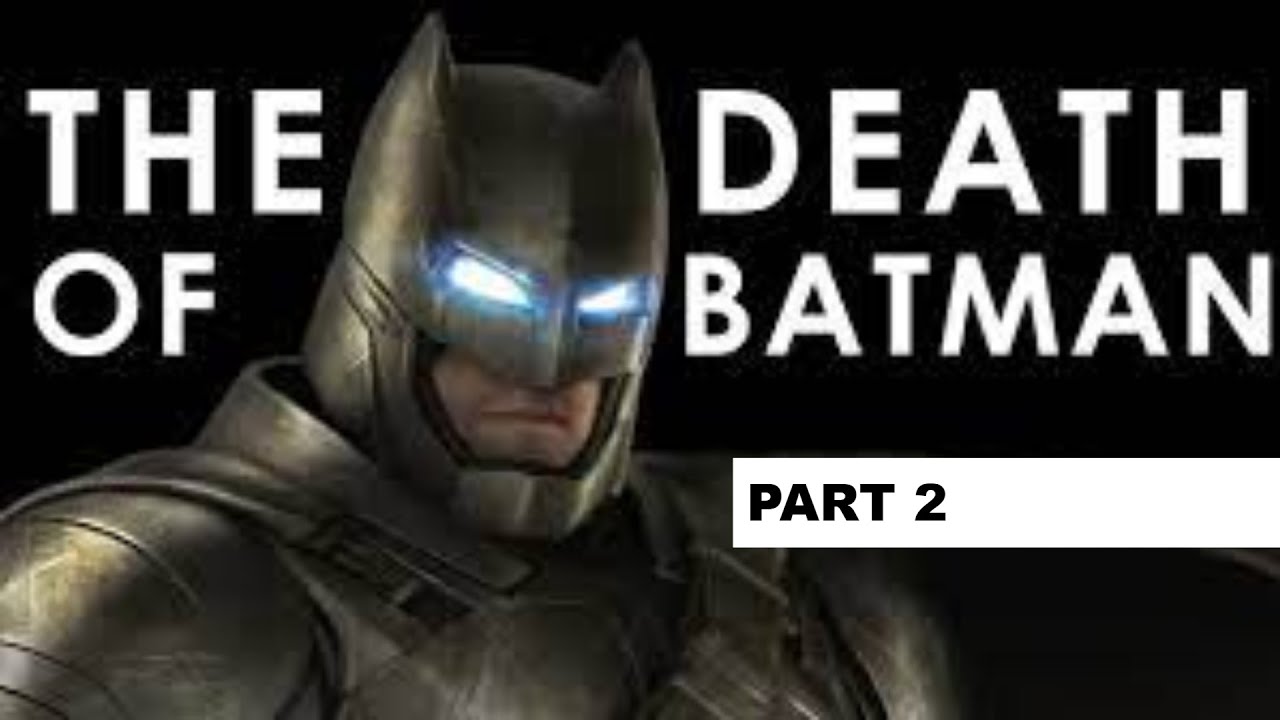 DOCTER GONE MISSING! the death of Batman animation PART 2(I made this ...