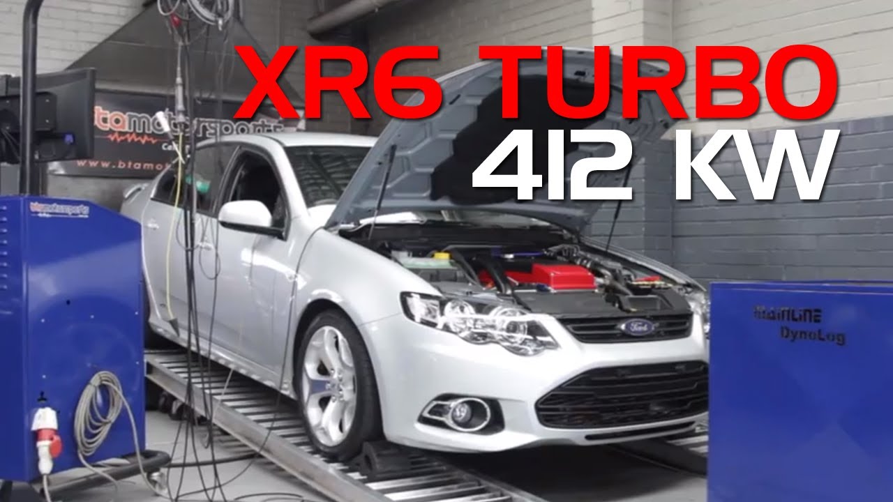Ford FG XR6T with BTA Stage 3 Upgrade: 412kW at the wheels - YouTube