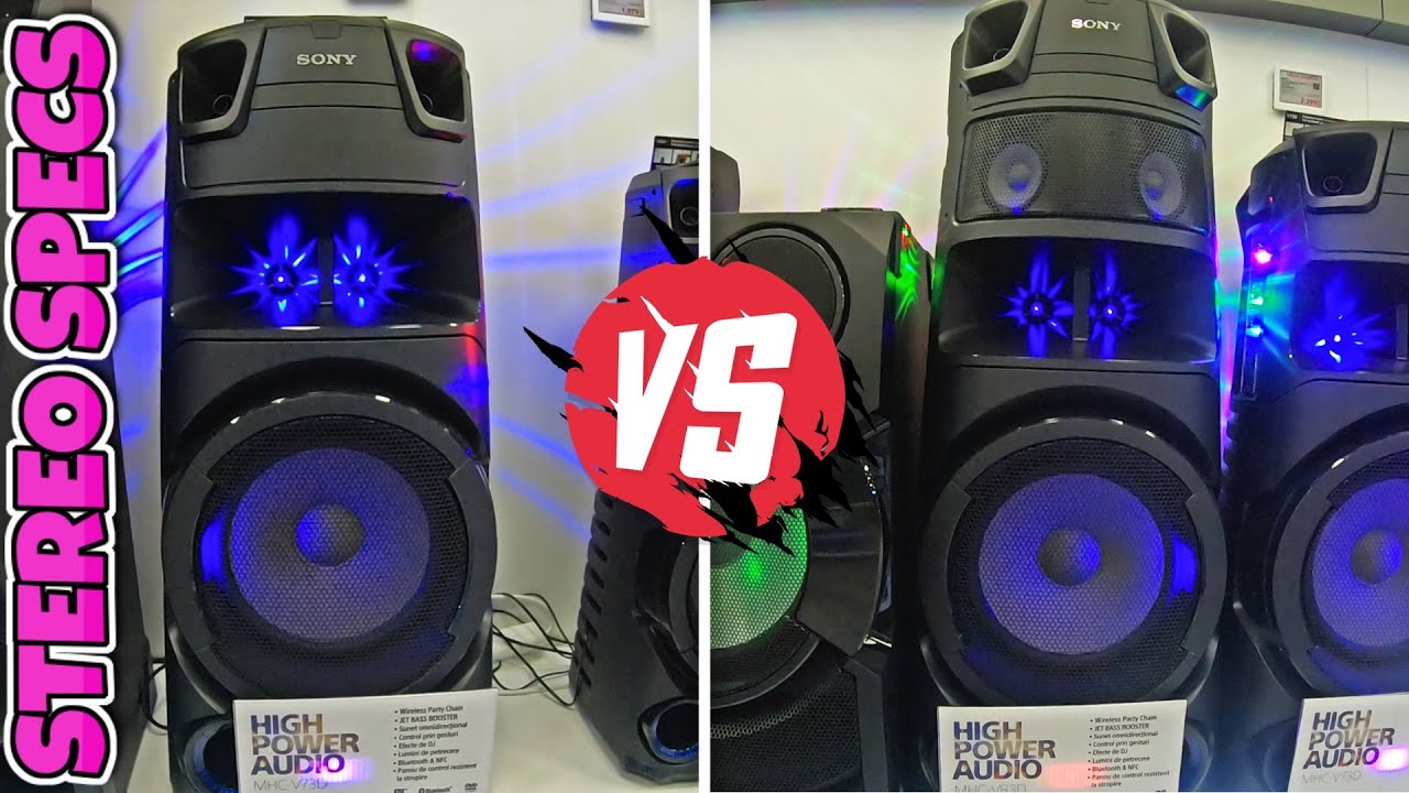 PLANNING TO BUY ONE | WHAT SHOULD I BUY?THE SONY MHC V83D OR THE SONY ...