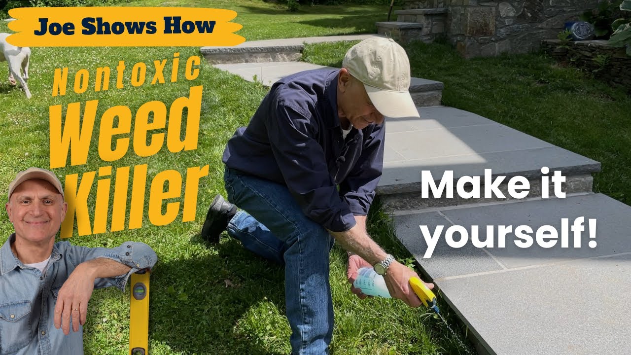 Make your own nontoxic weed killer. It’s easy! - YouTube