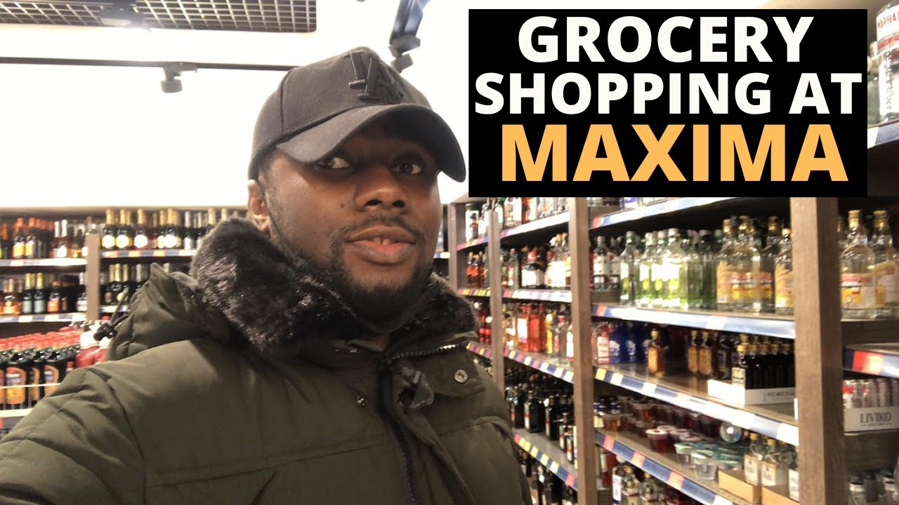 LIVING IN ESTONIA - EXPLORING A GROCERY SHOP IN TALLINN - MAXIMA MARKET ...