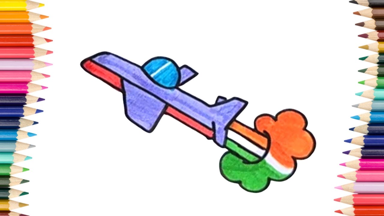 REPUBLIC DAY SPECIAL! Draw an Indian Fighter Plane in Minutes! - YouTube