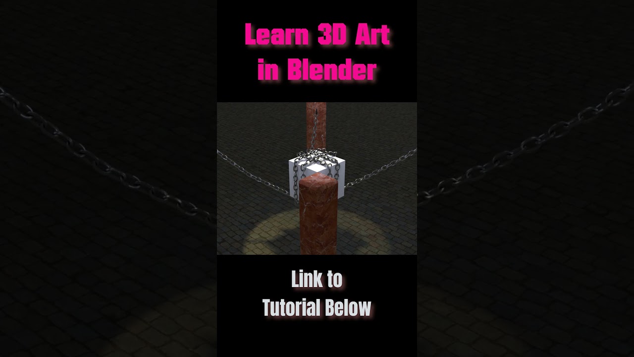Cube Prison 3D Art - Blender #shorts - YouTube