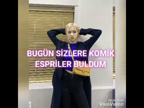 BLACKPINK İLE KOMIK ESPRILER😂