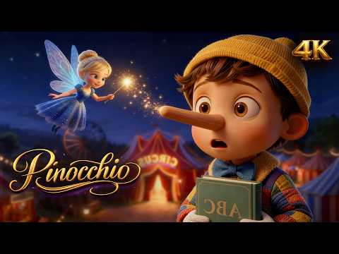 PINOCCHIO: Die Geschichte einer Marionette | 4K 3D | Märchen für Kinder