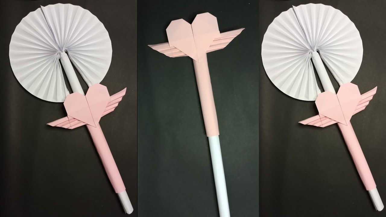 DIY KIPAS AJAIB dari KERTAS | Magic Stick | Beautiful fan - YouTube