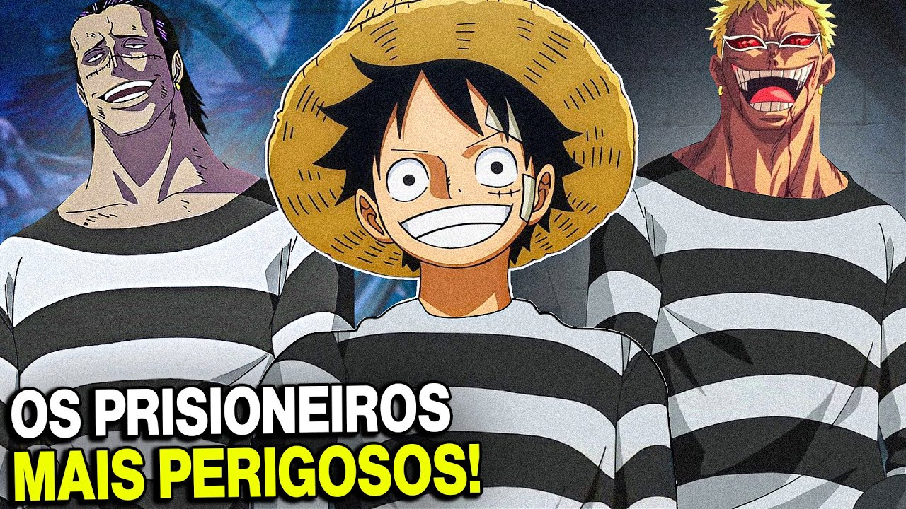10 Prisioneiros MAIS PERIGOSOS de Impel Down em One Piece - YouTube