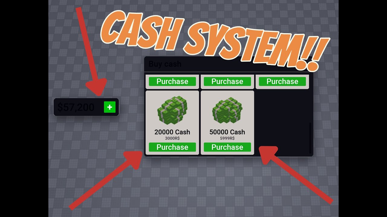how to make a Cash System Roblox Studio How to set up (BEST CASH SYSTEM ...