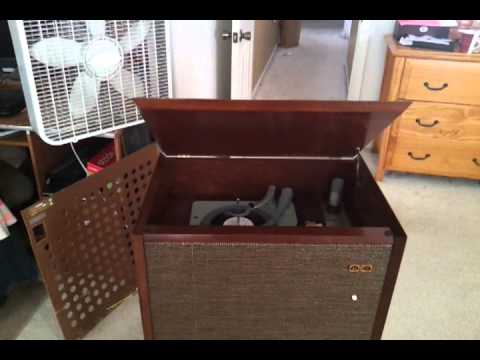 Motorola Hi-Fi Turn Table Console model 5K23CW-1 - YouTube