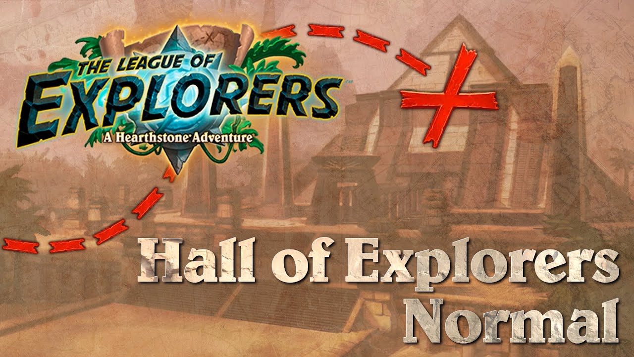 Hearthstone: One Man Raid - LoE #8 - Hall of Explorers Normal & Class ...