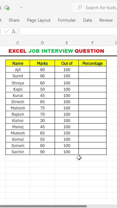 Excel Tips: Ace Any Excel Job Interview with this Top Question! #exceltips #exceltutorial # ...