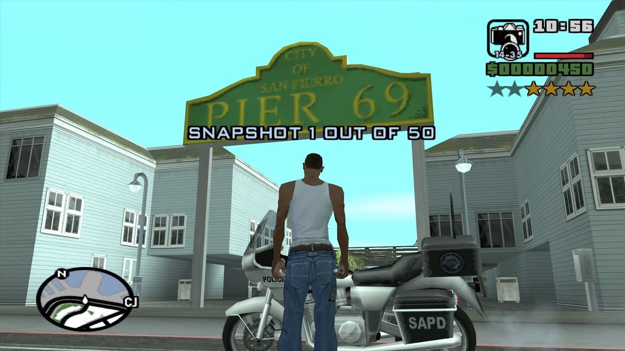 How to take Snapshot #27 at the beginning of the game - GTA San Andreas ...