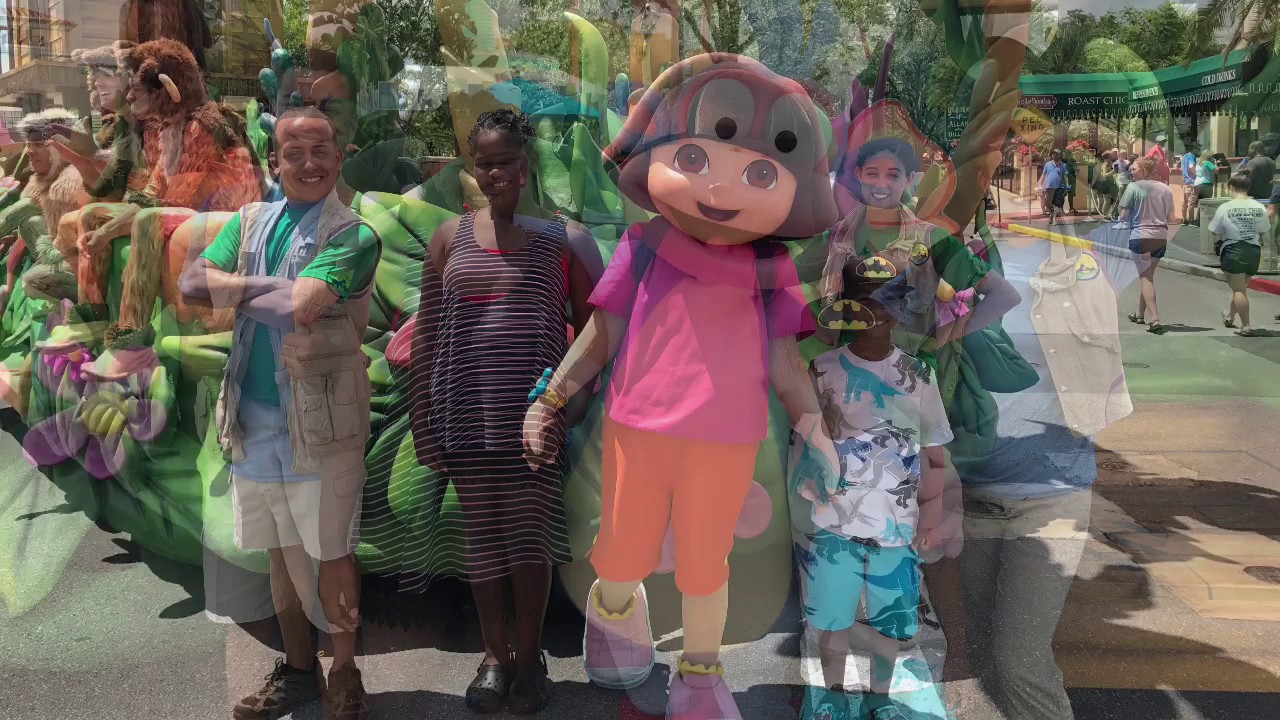 Mya and Jonathan Florida Adventures Disney and Universal - YouTube