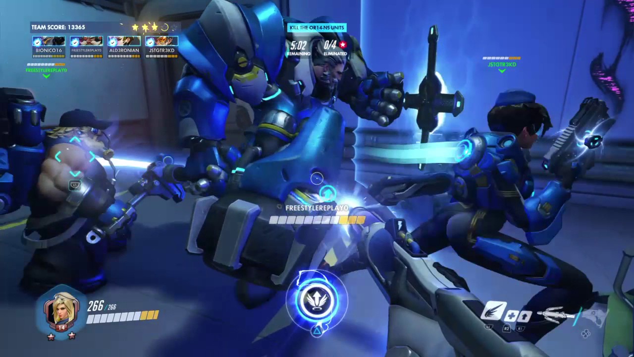 Overwatch: Null Sector PvE on Legendary - YouTube