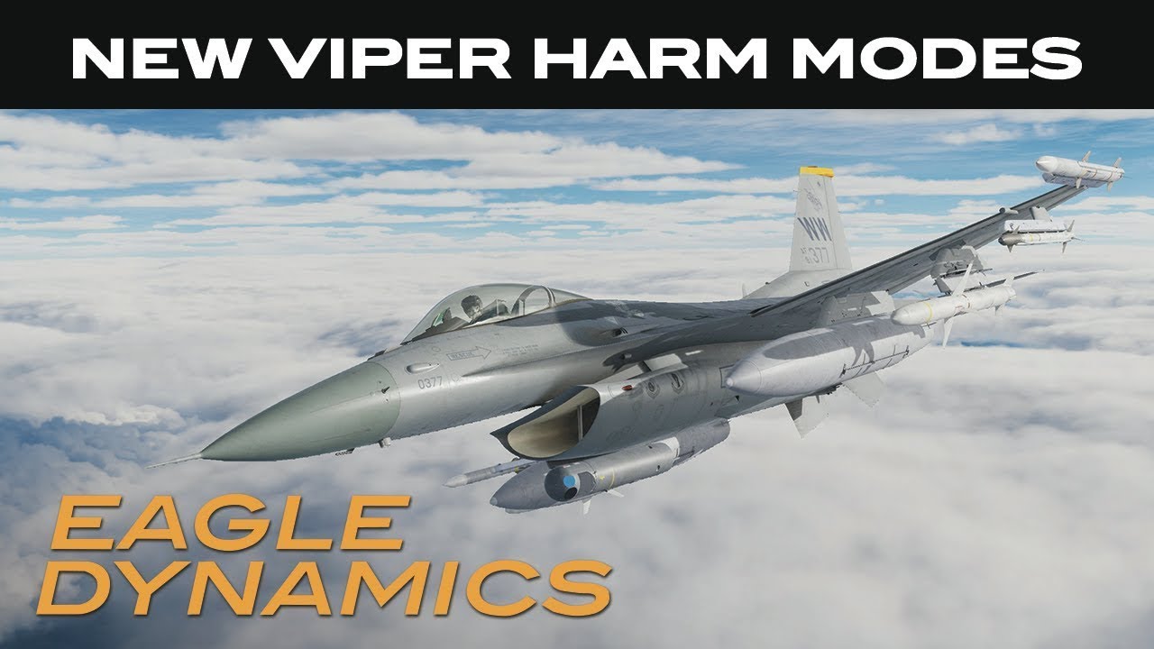 F-16C - HARM - PB - EOM - Dois modos novos PT-BR - YouTube