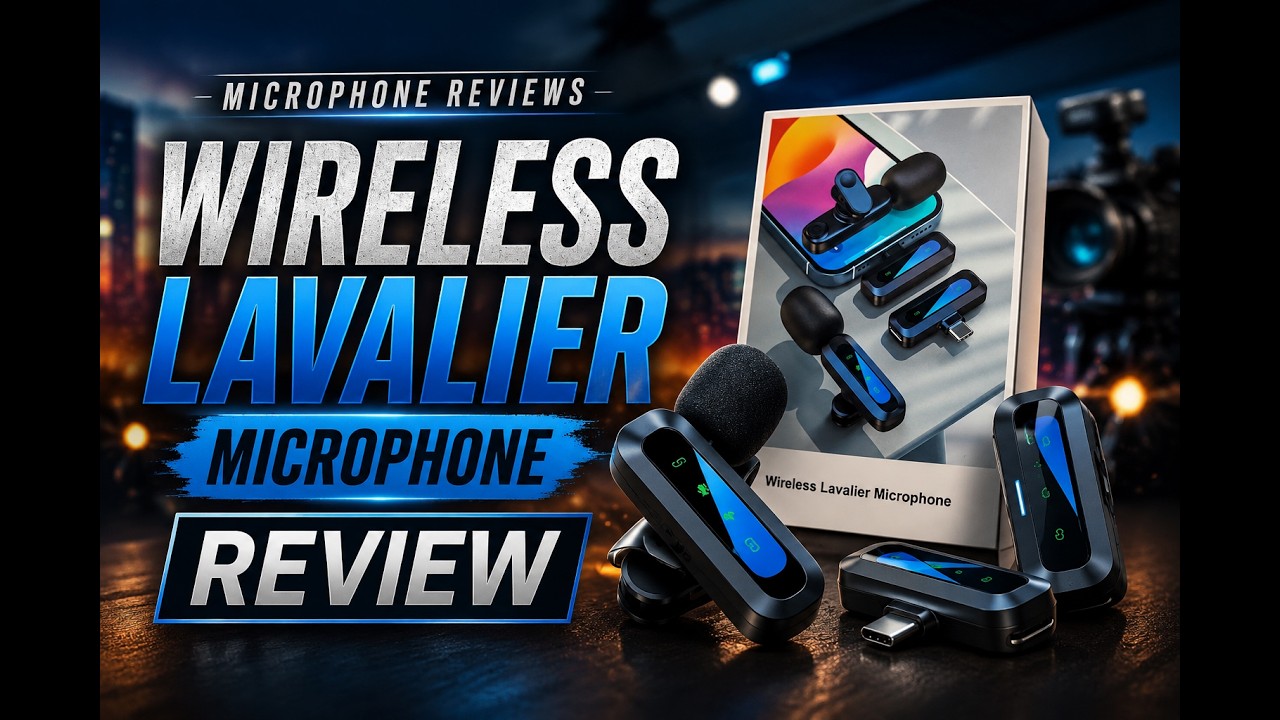 Just giving a review of the new wireless Lavalier microphone - YouTube
